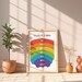 Colors of Rainbow, Rainbow Colors Learning Poster, Kids Montessori ...