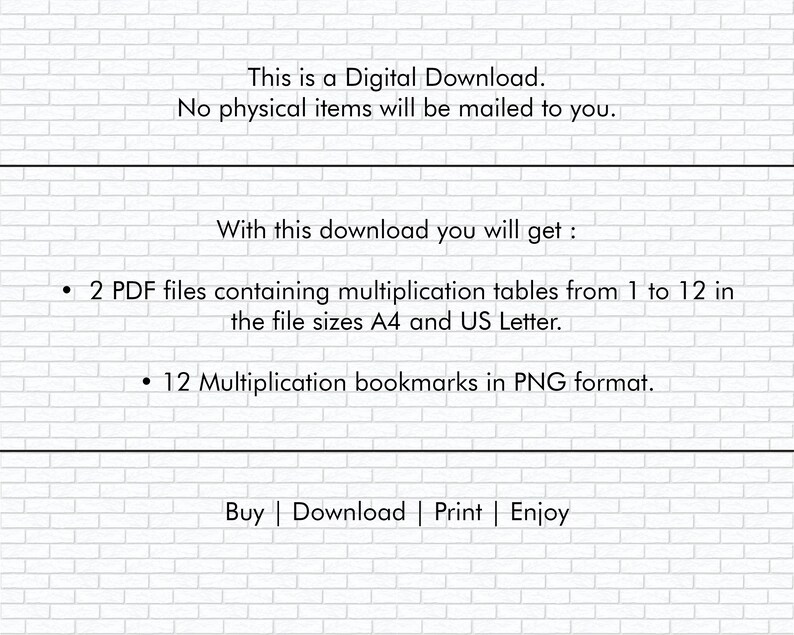 Multiplication 1-12 Timetable Flashcards, Math Learning Cards, Math ...
