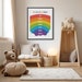 Colors of Rainbow, Rainbow Colors Learning Poster, Kids Montessori ...