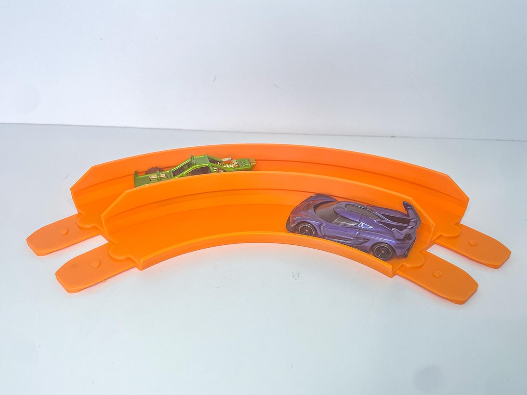 Hot Wheels Corner Double Track, 90 Degrees - Etsy