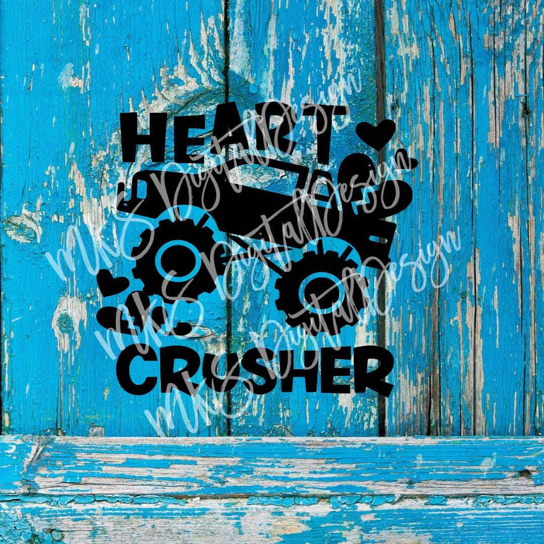 Heart Crusher Digital Download SVG PNG - Etsy