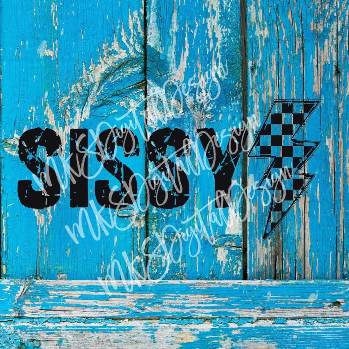 Sissy Digital Download SVG PNG - Etsy