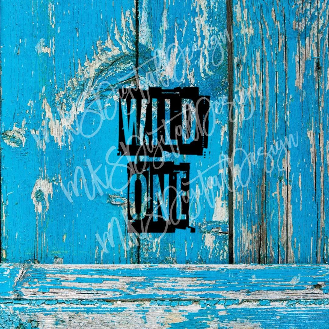 Wild One Digital Download SVG PNG - Etsy