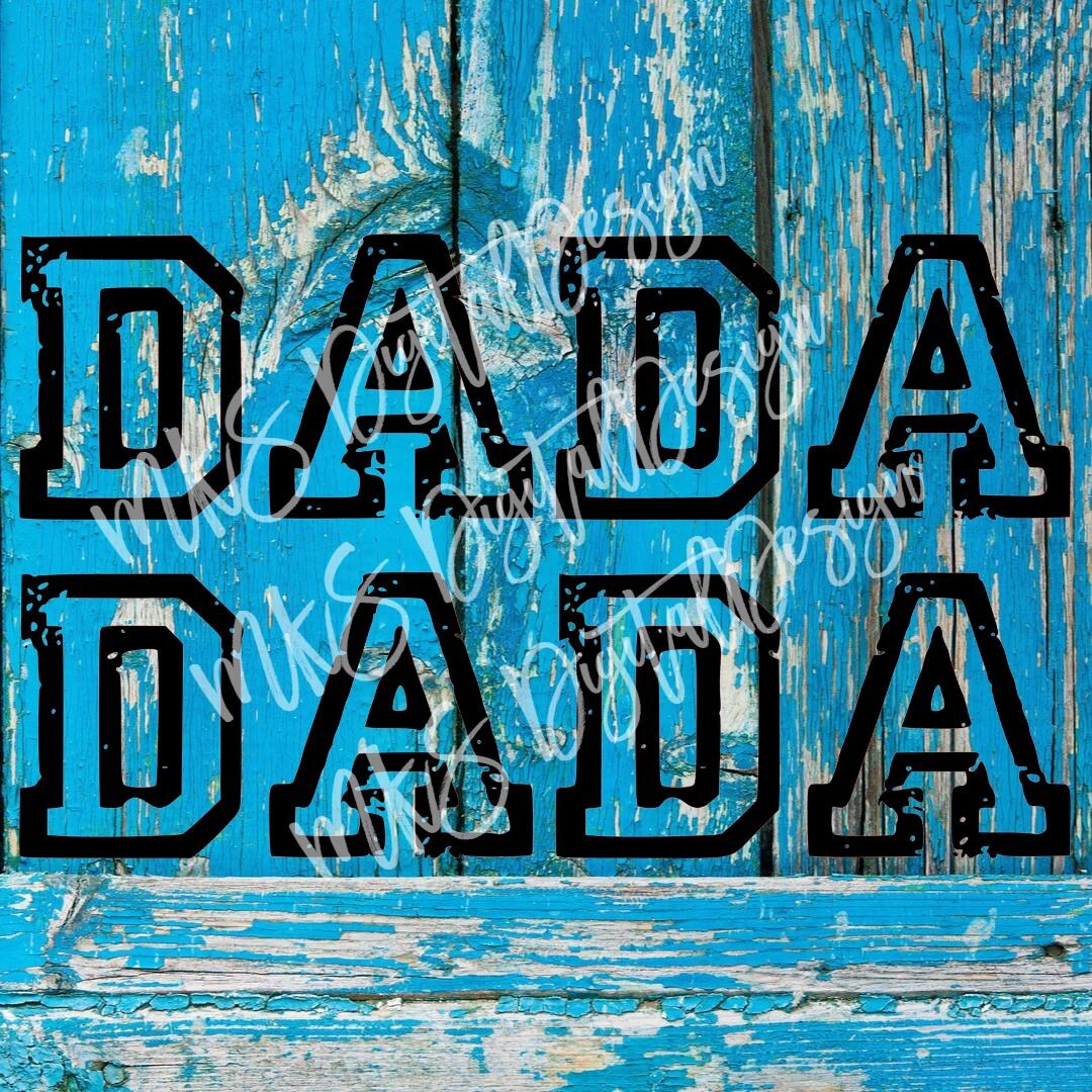 Dada Digital Download SVG PNG - Etsy