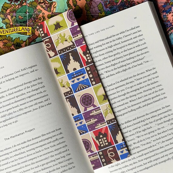 Walt Disney World Inspired Bookmark | Etsy