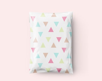 100 Plain White Polymailer With POD Jacket, Poly Mailers Mailing ...