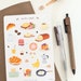 Breakfast and Coffee Sticker Sheet | Journal Stickers | Cute Planner ...