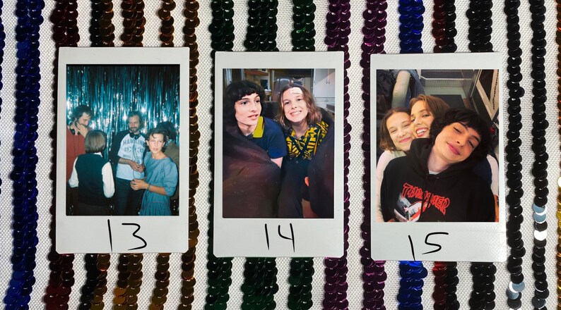 Stranger Things Polaroids. Custom Polaroids. Stranger Things | Etsy