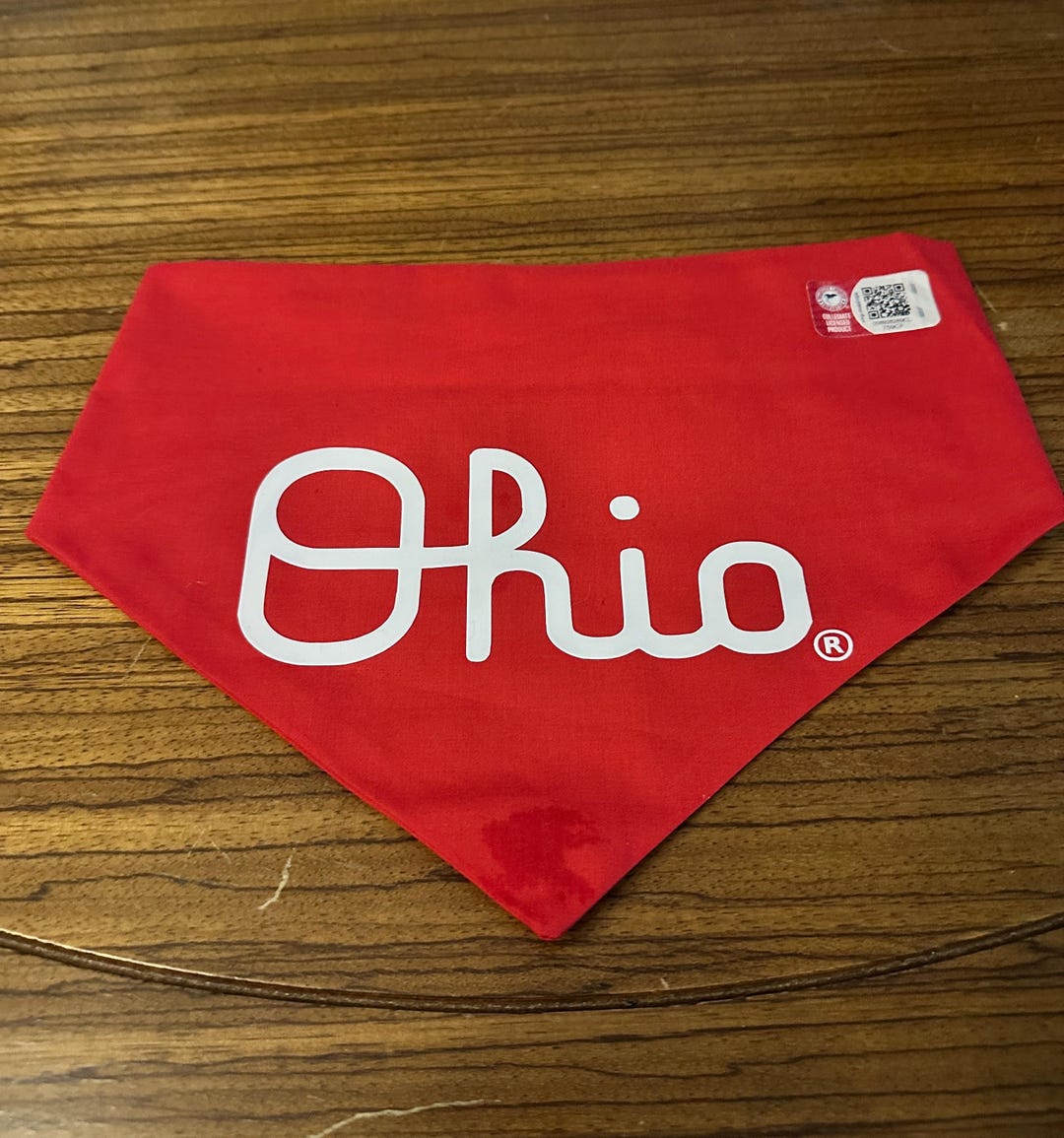 The Ohio State University Dog Bandana - Script Ohio - Officially ...