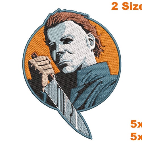 Michael Myers Embroidery Design Pattern File - Etsy