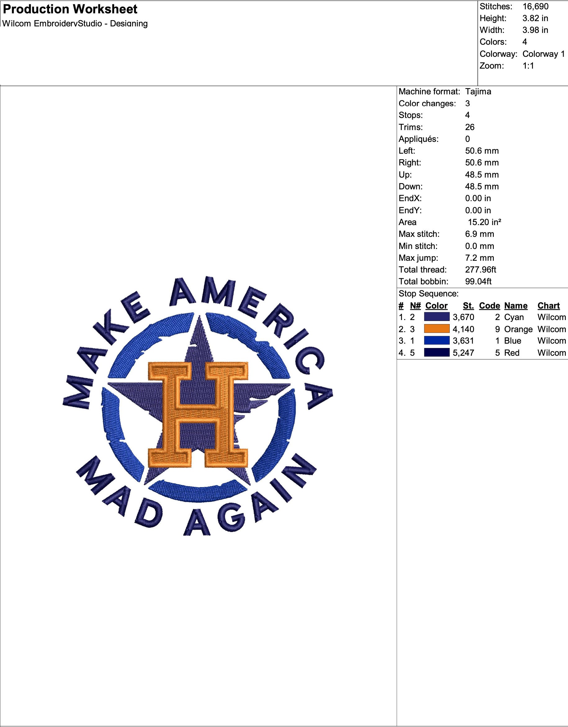 Make America Mad Again, Embroidery File Design for Cap, Hoodie, DST ...