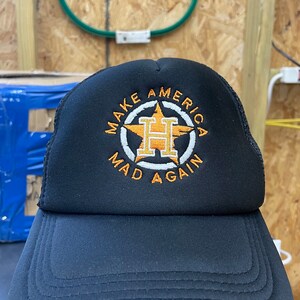 Make America Mad Again, Embroidery File Design for Cap, Hoodie, DST ...
