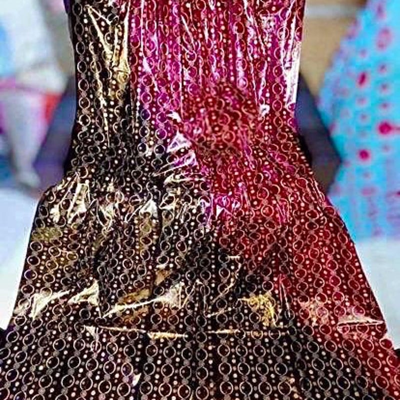 Bazin Riche Dress - Etsy