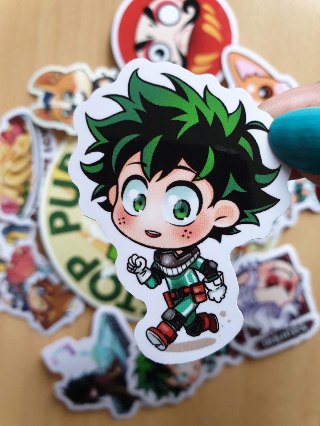 Sticker - Deku - Etsy