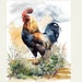 Chicken Rice Paper Printable, Chickens, Roosters Farm Animals Png ...