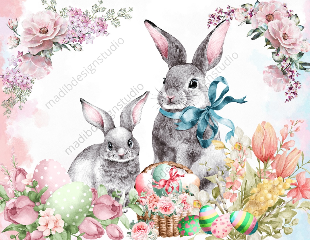 Decoupage Easter Paper, Rice Paper, Easter Printable, Digital Decoupage ...