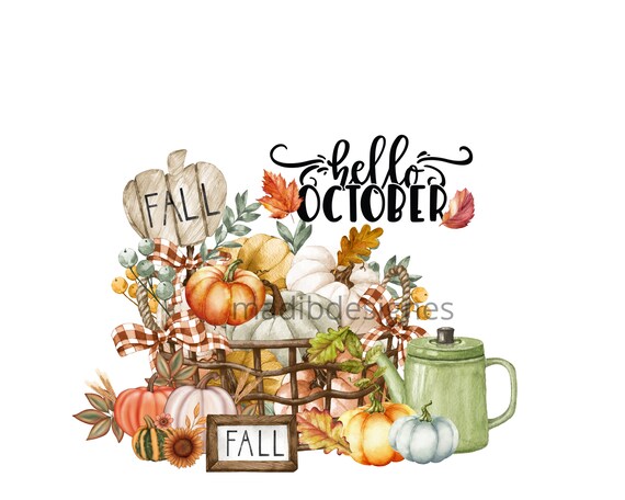 October 2022 Clip Art