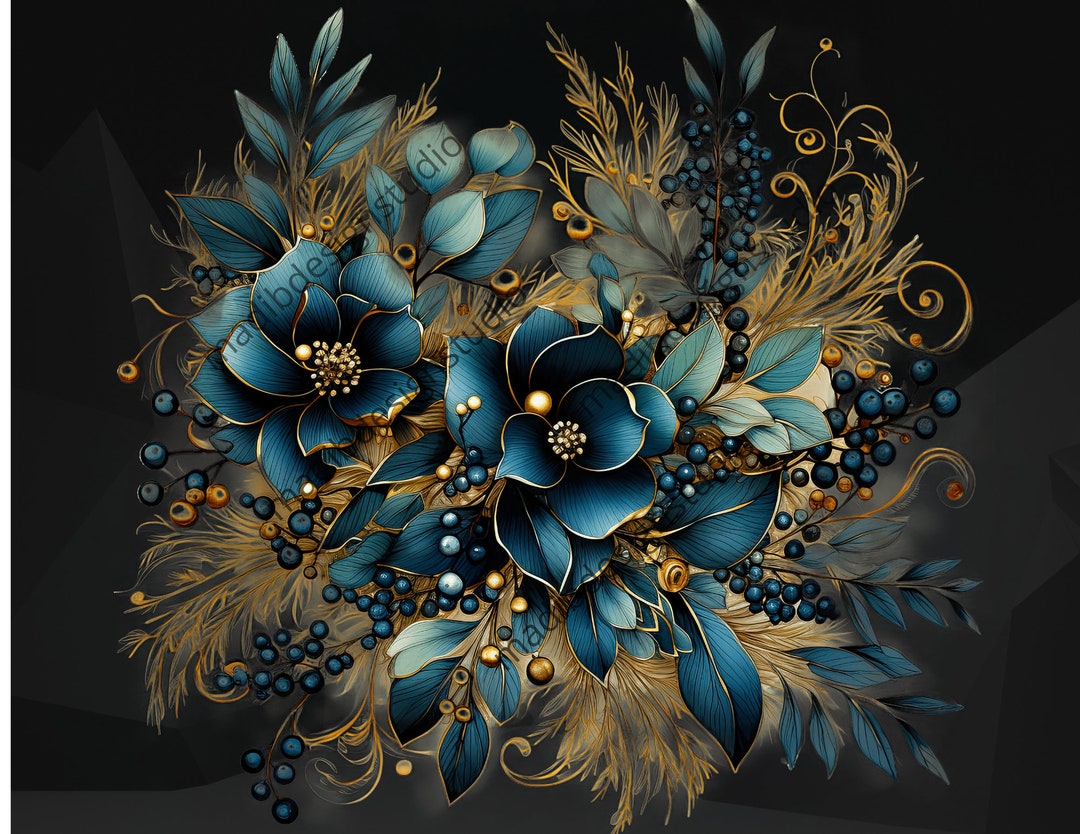 Floral Decoupage Paper Design, Floral Rice Paper Design, Png Floral ...