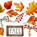 Fall Rice Paper Printable Fall Pumpkins Png Decoupage Paper - Etsy