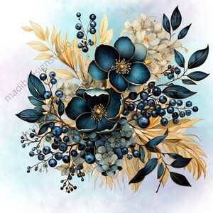 Floral Decoupage Paper Design, Floral Rice Paper Design, Png Floral ...