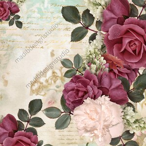 Victorian Decoupage Printable, Victorian Png File, Victorian Clipart ...