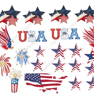 Patriotic Rice Paper Png File, Forth of July Printable, Americana Rice ...