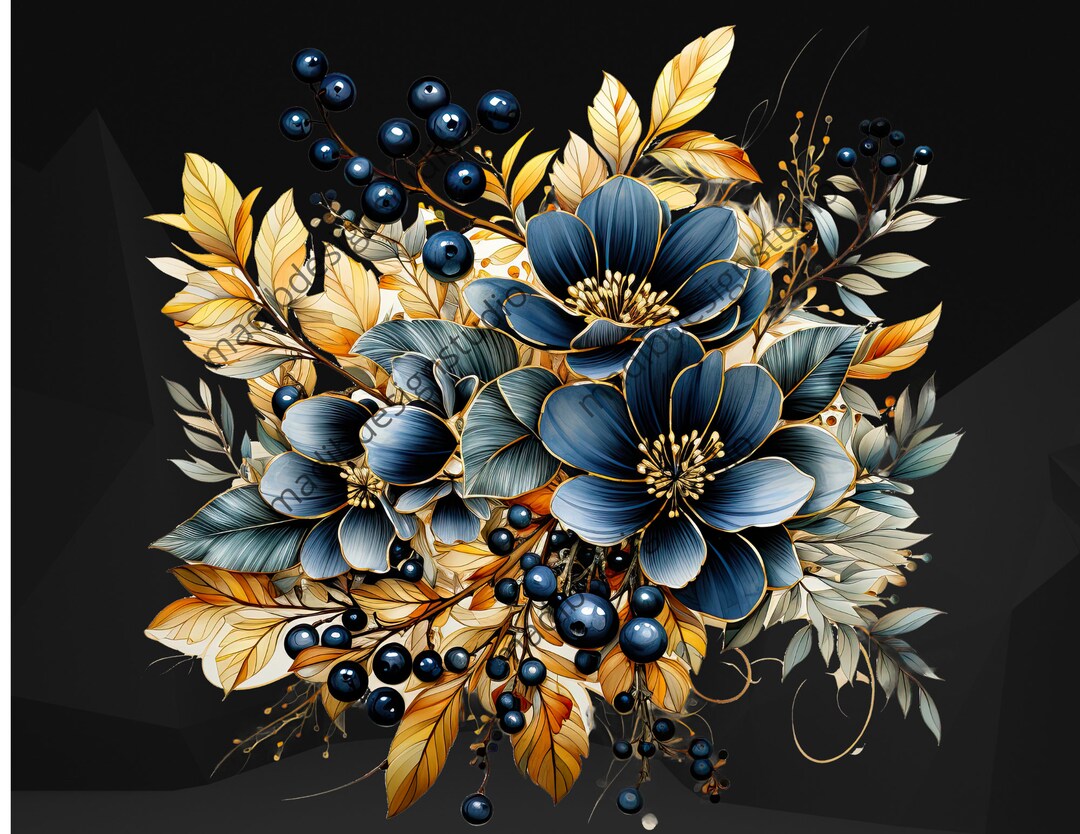 Floral Decoupage Paper Design, Floral Rice Paper Design, Png Floral ...