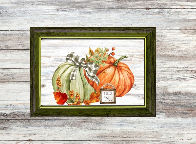 Rice Paper for Fall Digital Png File Fall Clipart Autumn - Etsy