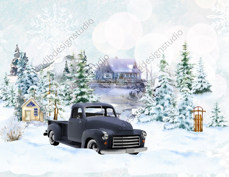 Winter Wonderland Clipart Winter Png Winter Printable for - Etsy