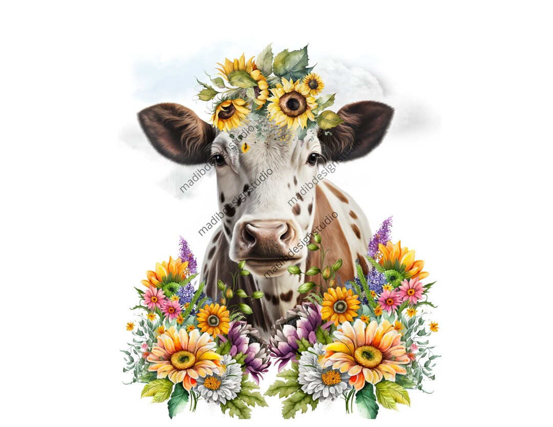 Cow and Farm Printable, Farm Animals Png, Decoupage Paper, Farm ...