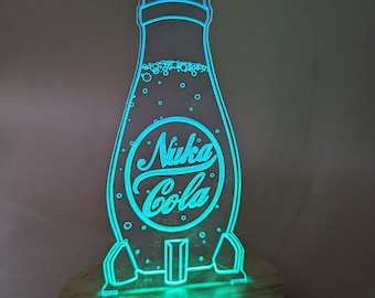 Nuka Cola Quantum Bottle Lamp USB Light - Etsy