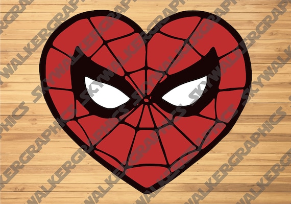 Spiderman Heart Logo