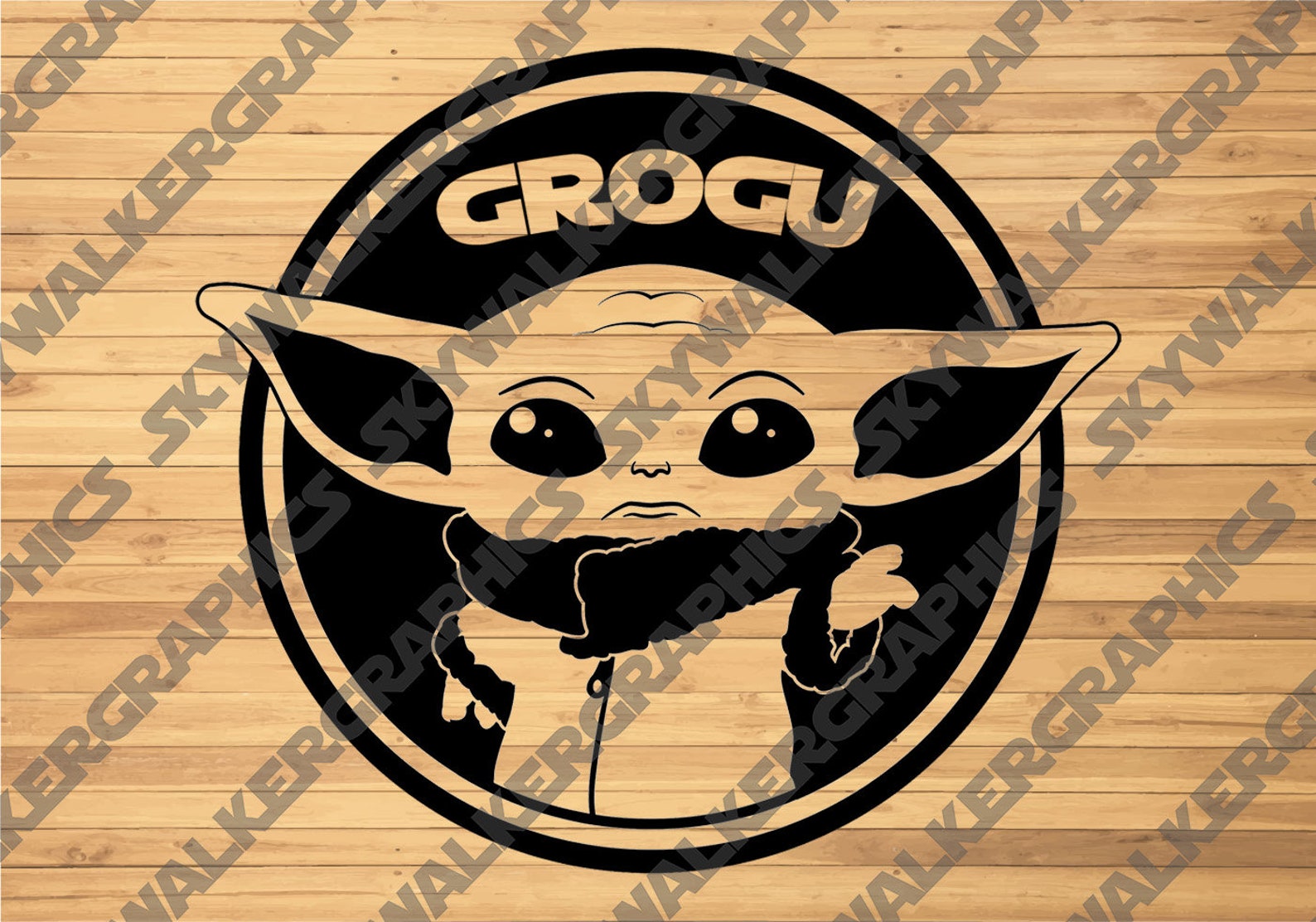 Baby Yoda Grogu SVG Pack 3 Designs SVG PNG Vector File | Etsy