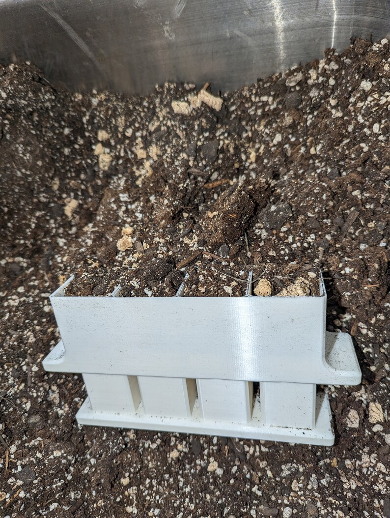 3D Printed Soil Block Maker: Gardening Tool for Seedlings - Etsy