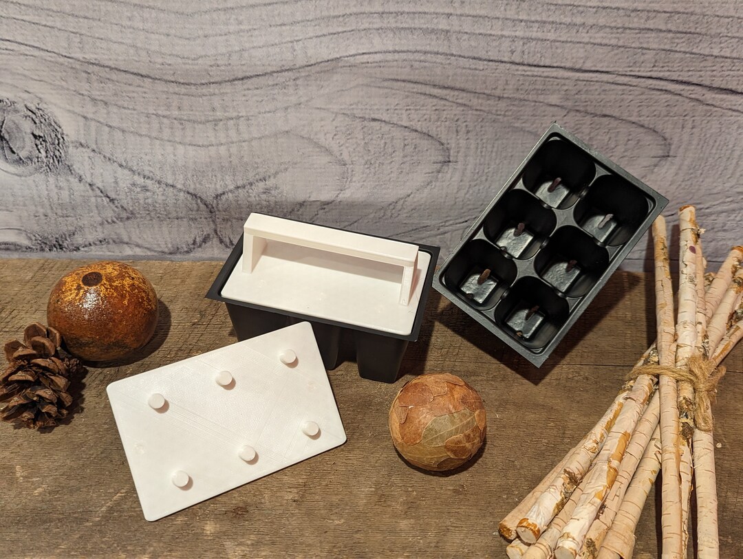 Dirt Compactor With Seed Hole Maker for Starting Pods Soil Punch and ...