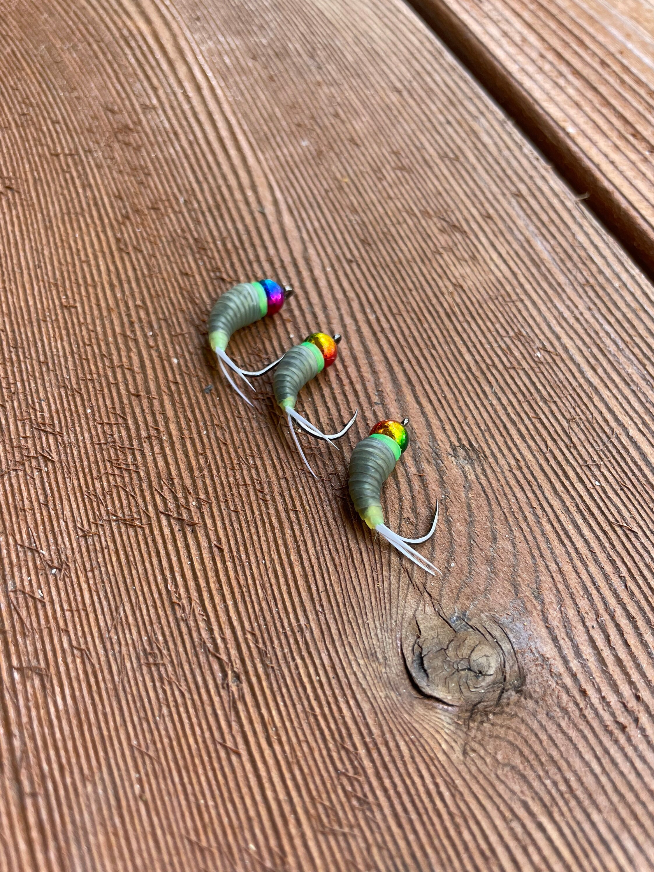 3 Pack Tungsten Fly Bug Crappie Jig Fly Tungsten Bug - Etsy