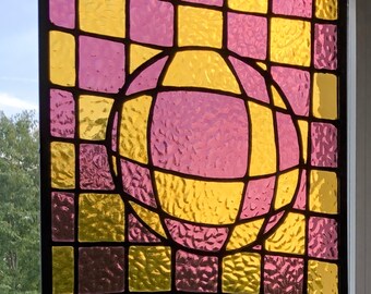 Saturn Stained Glass Pattern - Etsy