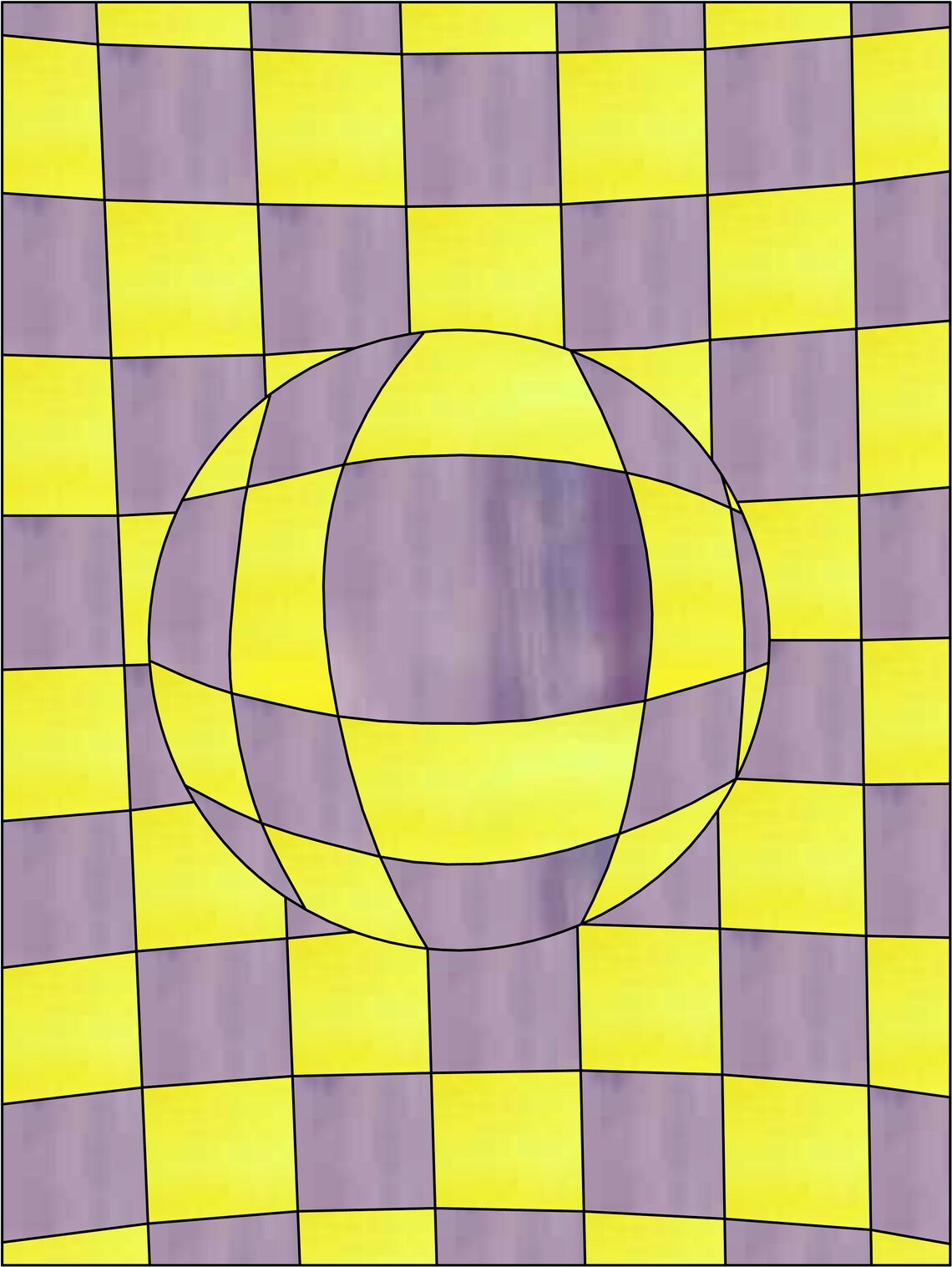 Stained Glass Pattern Circle Illusion - Etsy