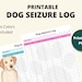 Printable Dog Training Log Sheet | Instant Download | 8.5x11 PDF| Dog ...