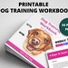 Printable Dog Training Log Sheet | Instant Download | 8.5x11 PDF| Dog ...