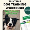 Printable Dog Training Log Sheet | Instant Download | 8.5x11 PDF| Dog ...