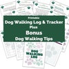 Printable Dog Training Log Sheet Instant Download 8.5x11 PDF Dog ...