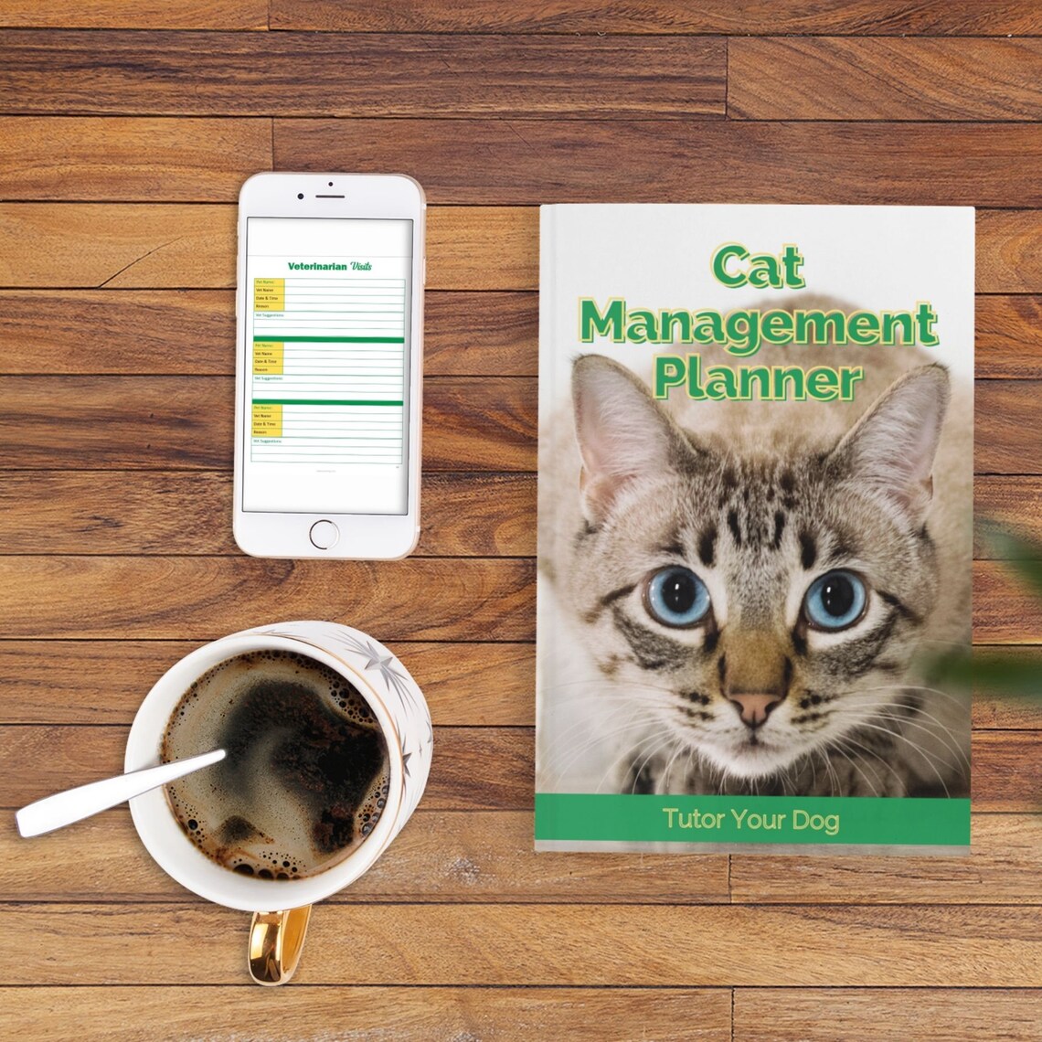 The Complete Cat Care Planner Digital Download, Cat Tracker, Checklist ...
