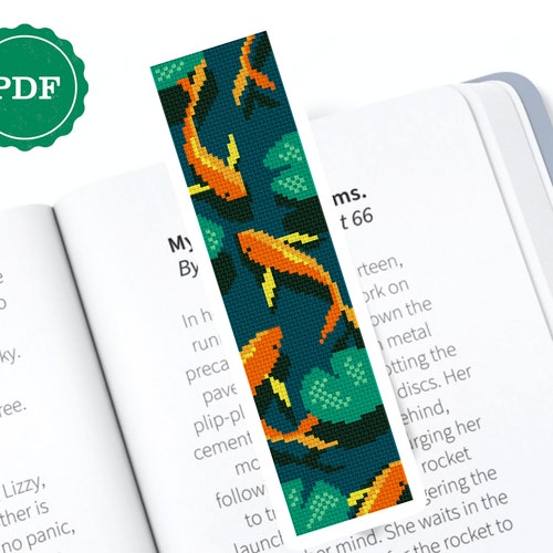 Cross Stitch Bookmark Pattern Avatar Bookmark Embroidery - Etsy