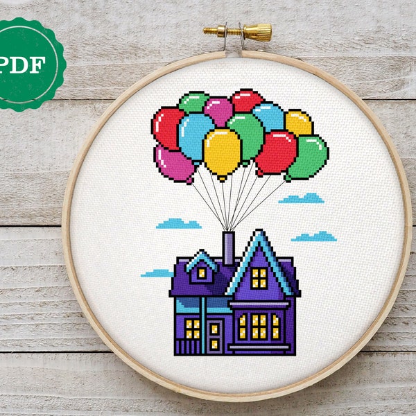 Cartoon Cross Stitch - Etsy