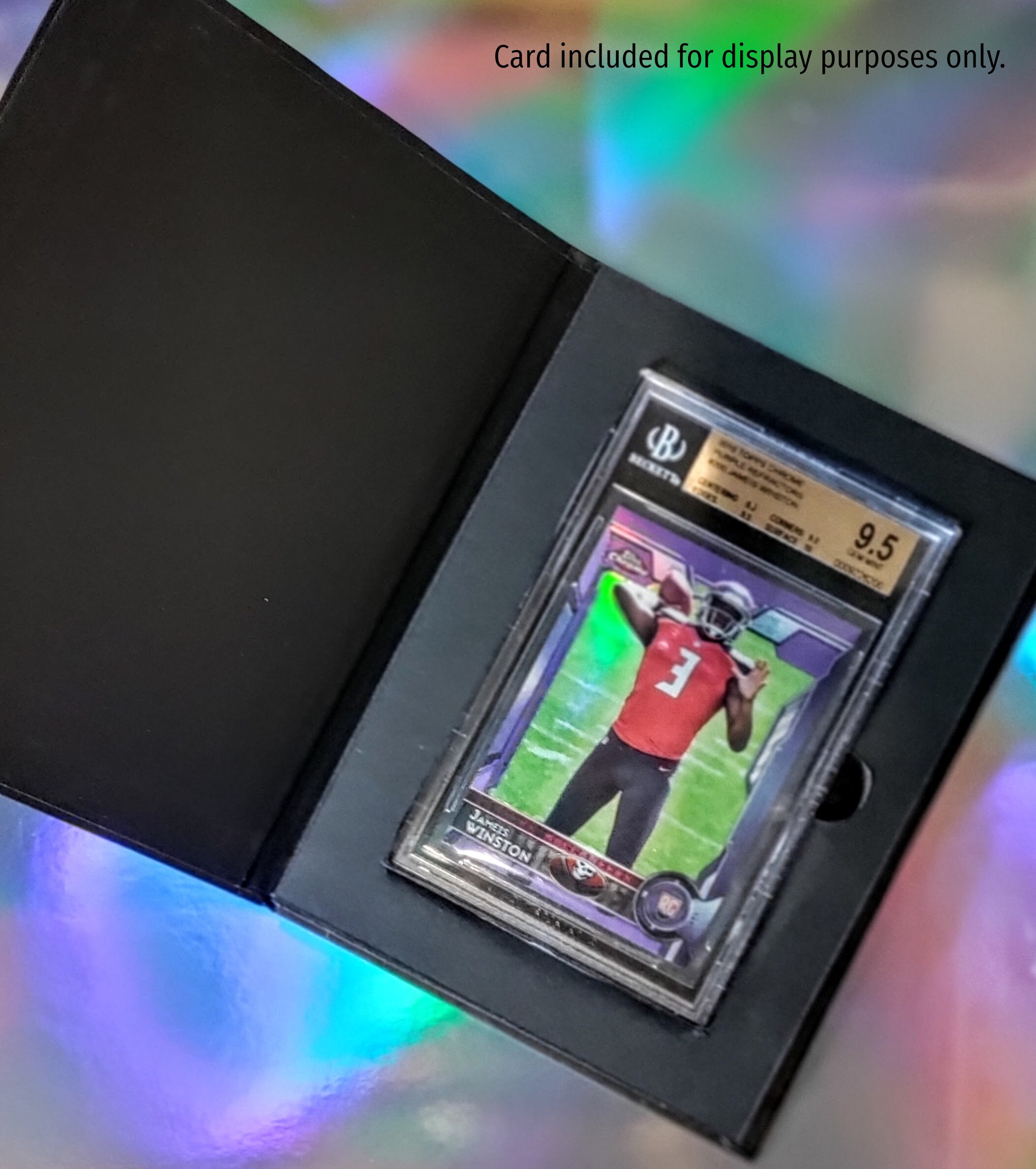 BGS Slab Card Shipper for Trading Cards Matte Black Biodegradable ...