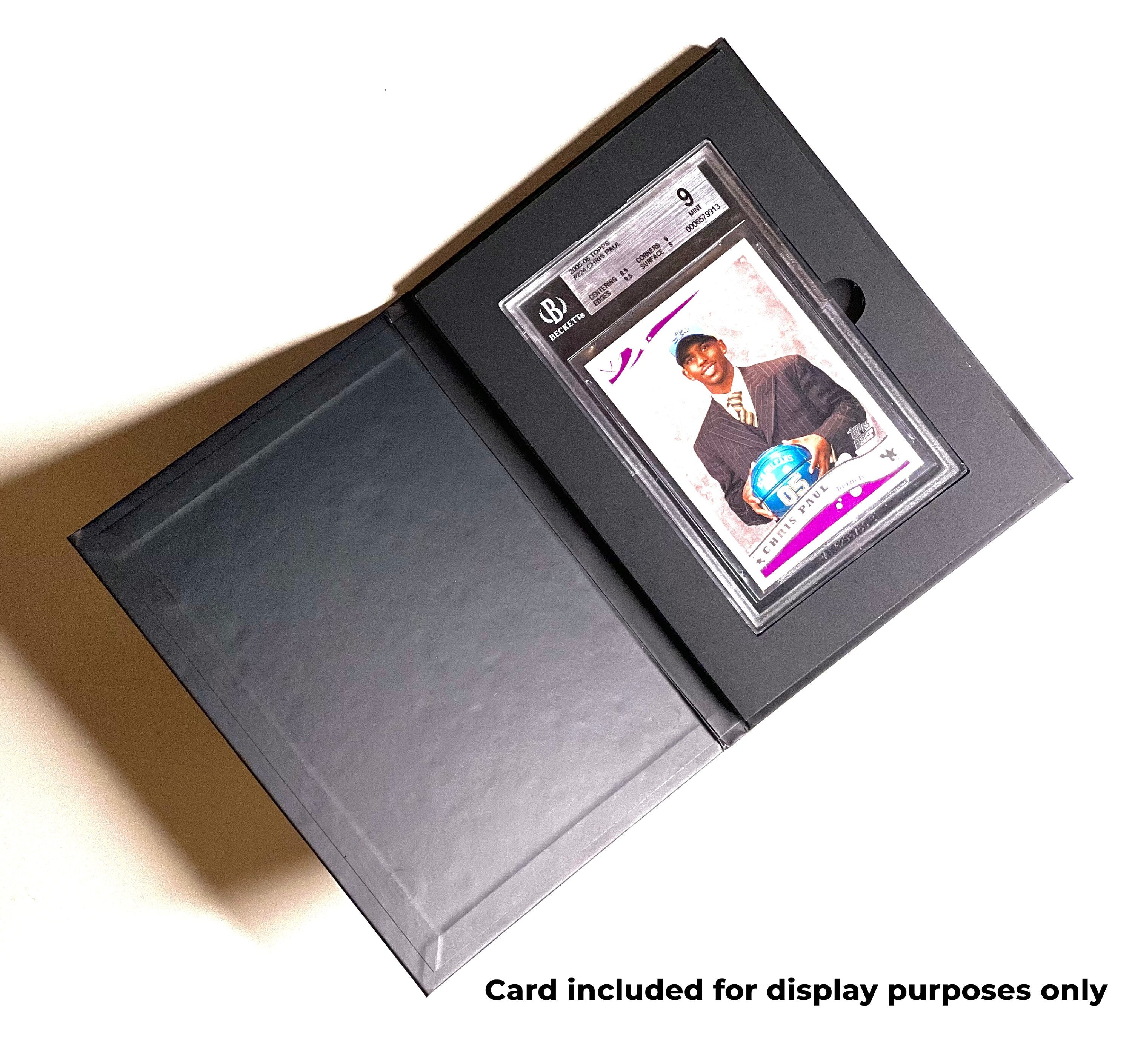 BGS Slab Card Shipper for Trading Cards Matte Black Biodegradable ...