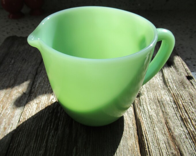 MINT Vintage Jadeite 5" Milk Pitcher 1948, Collectors Dishes, Just ...