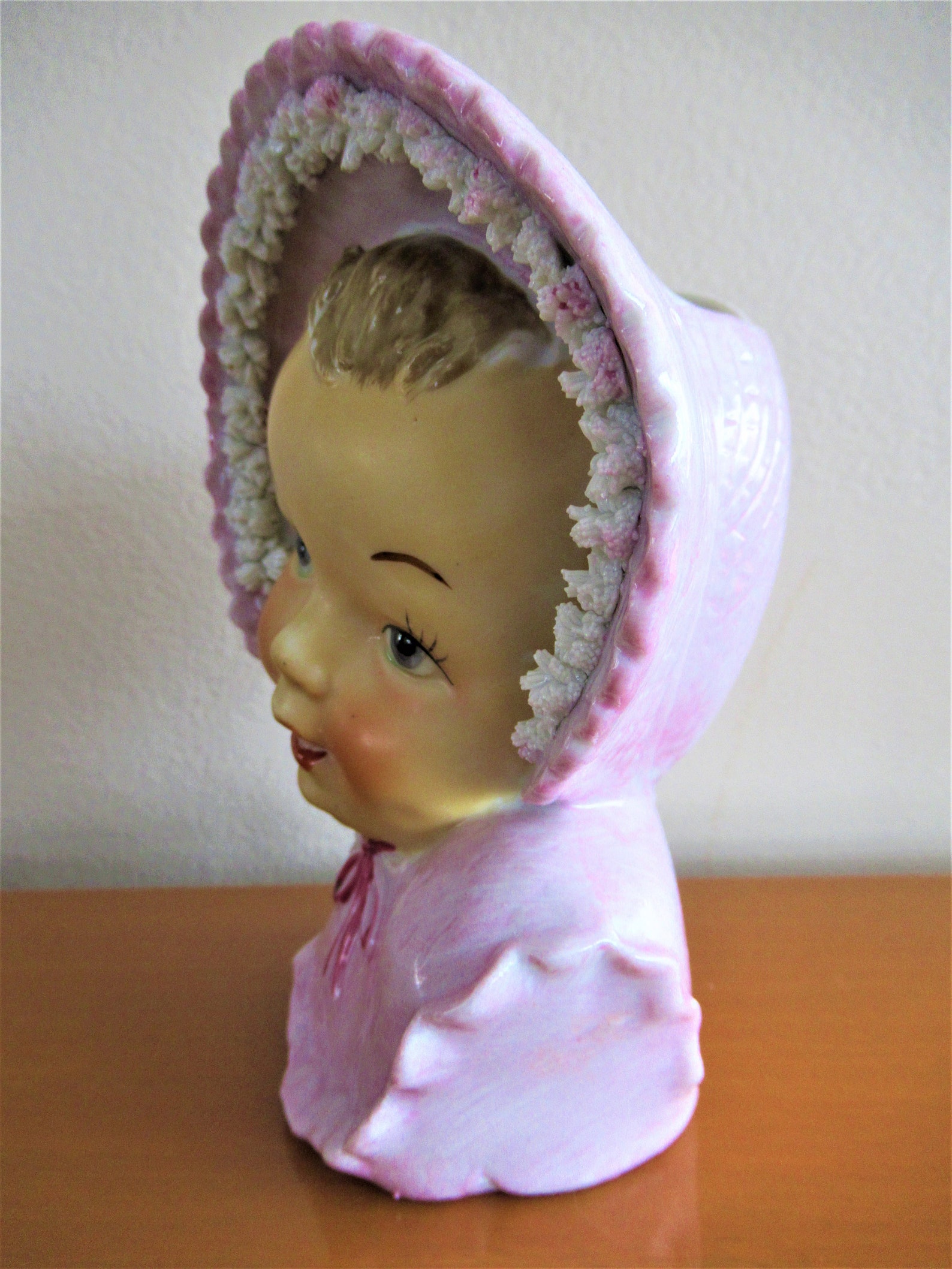 Lady Head Baby Vase, MINT Condition, Spaghettis Ceramic, Best Friend ...