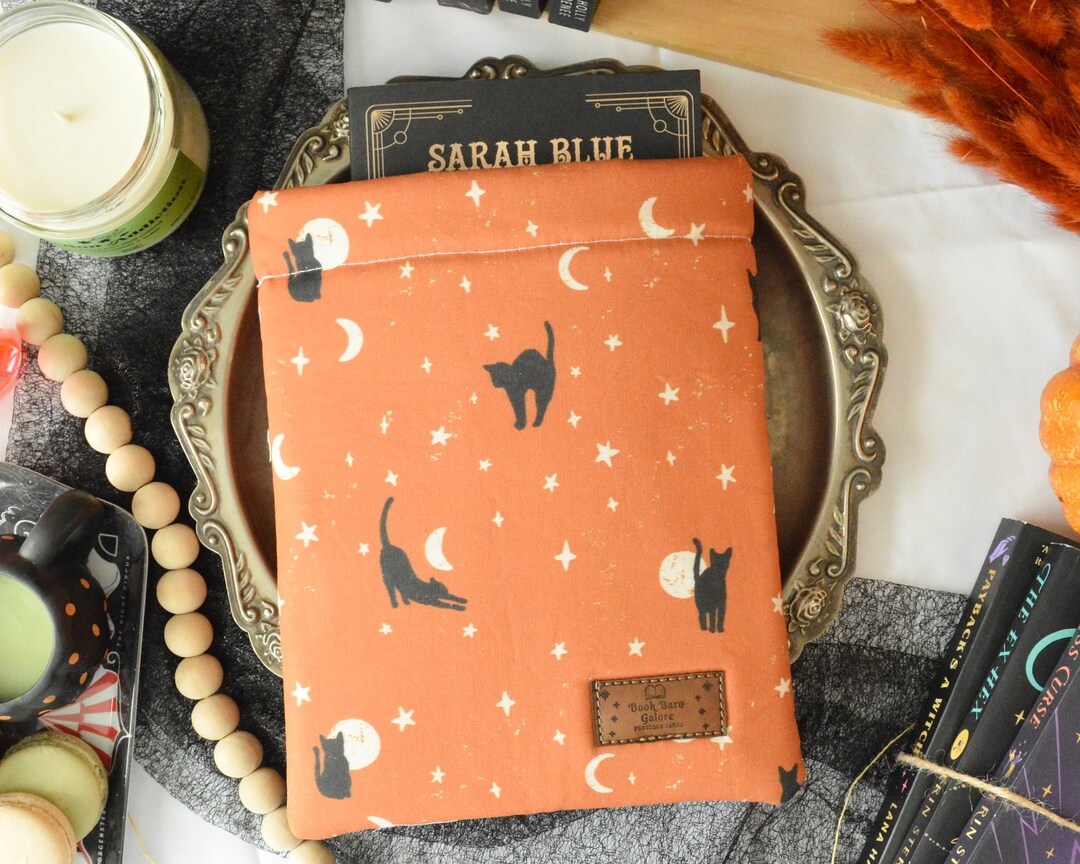 Hallows Eve Book Sleeve / Button Closure Optional / Padded / - Etsy